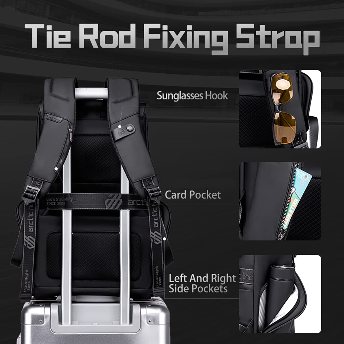 Arctic Hunter Backpack 30L Stylish Laptop Bag for Men College Backpack ...