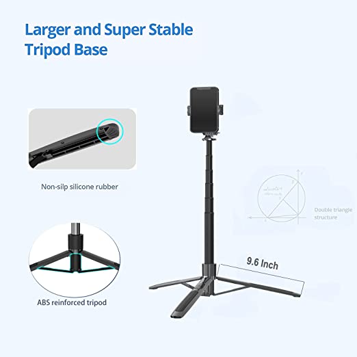 Mobilife Long Selfie Stick Extra Long Selfie Stick With Large Reinforc